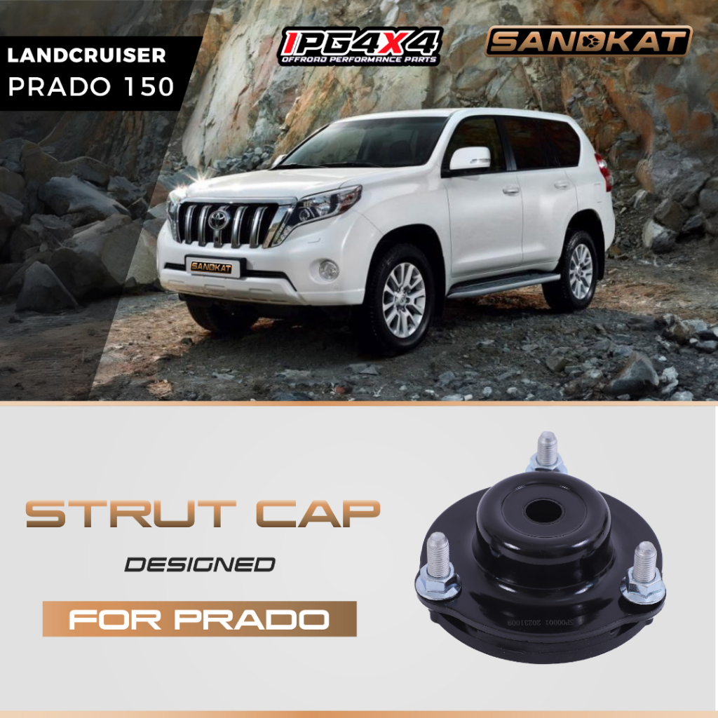 SANDKAT Toyota Prado Strut Cap Absorber Mounting Prado 95 Prado 120 ...