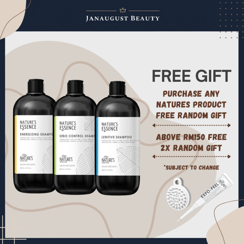 Nature's Organic Sense Natures Essence Hair Shampoo 500ml (Energizing ...