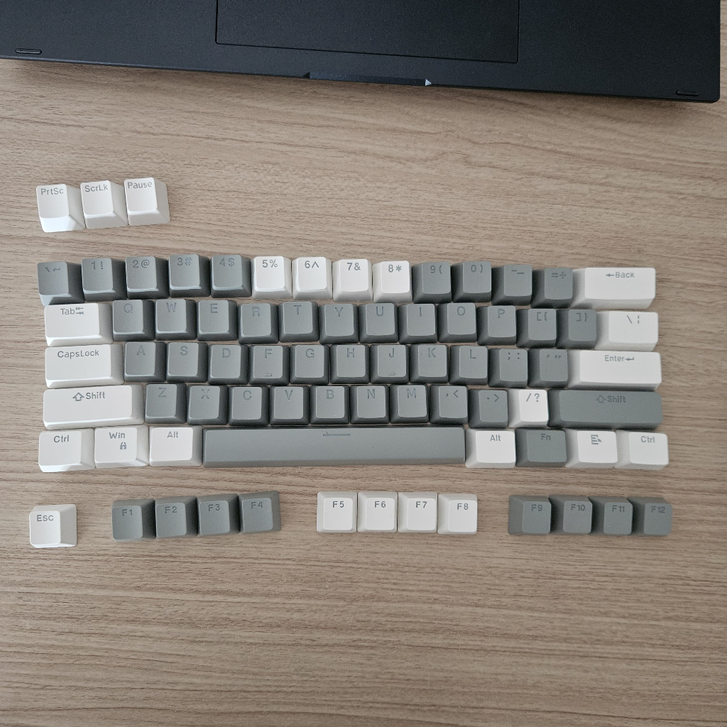USED DOUBLESHOT ABS KEYCAPS 】ABS 104 Keys Backlit Cherry Mechanical ...