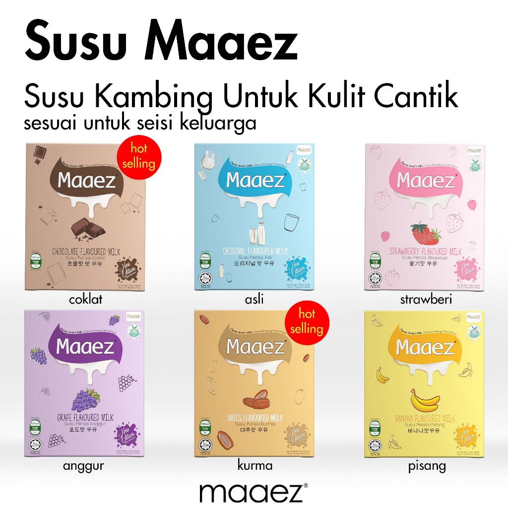 MAAEZ SUSU KAMBING / SUSU KAMBING MAAEZ UNTUK KULIT DAN IBU MENGANDUNG ...
