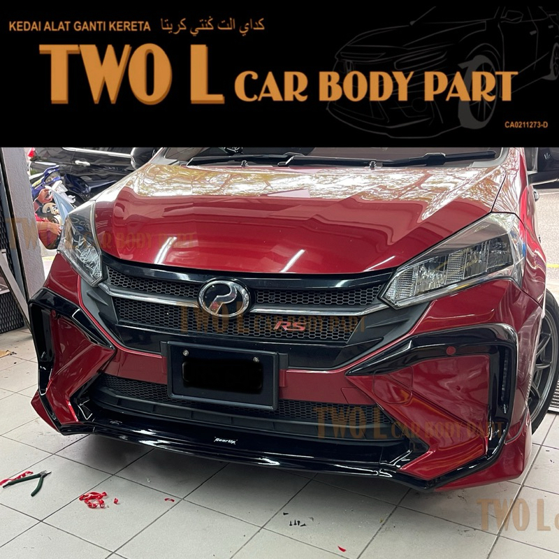 myvi MG3 fl 2022 gear up ace v1 v2 bodykit full with spoiler siap cat ...