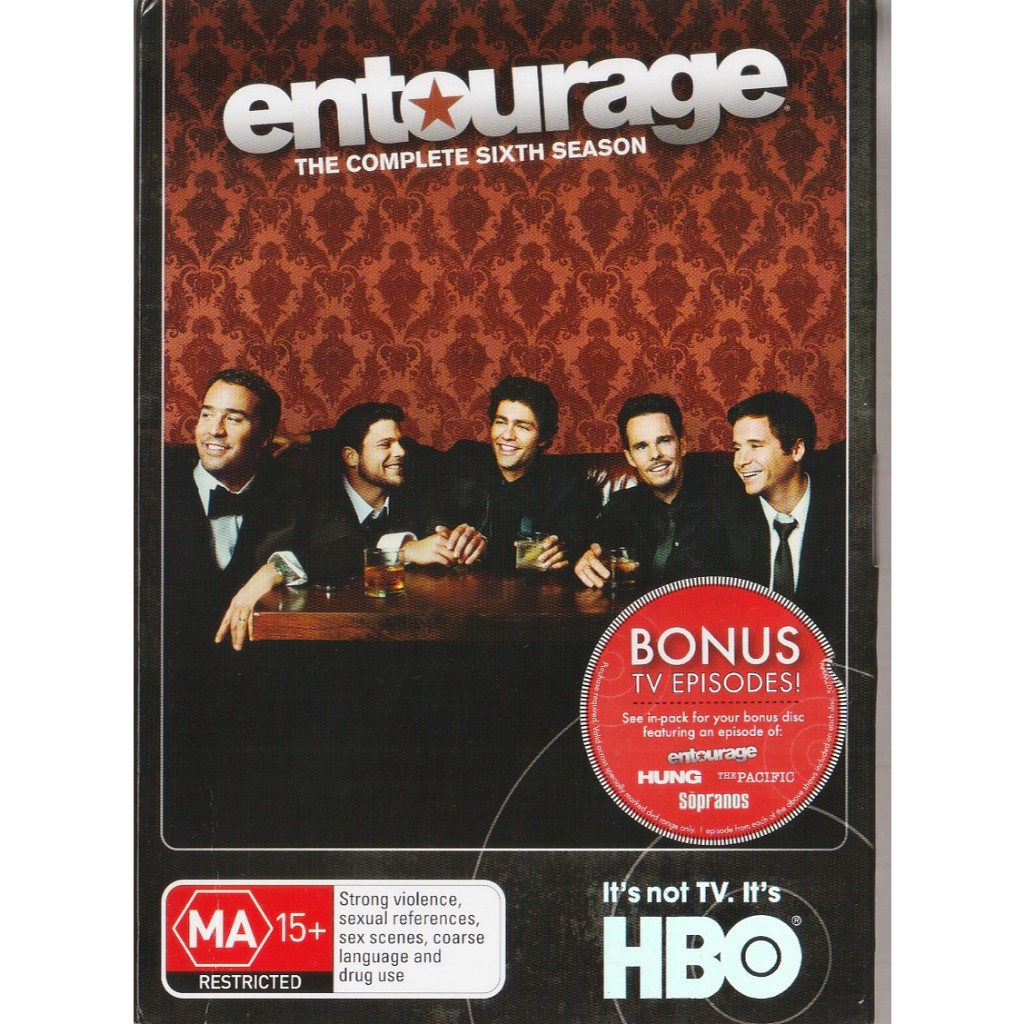 DVD ENTOURAGE COMPLETE SIXTH SEASON ( MA15+ REGION 4 DVD ) | Shopee ...
