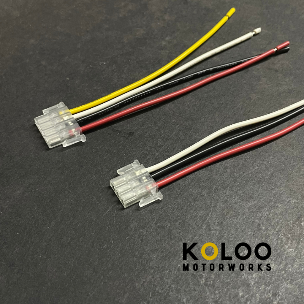 UNIVERSAL MOTORCYCLE 3-PIN | 4-PIN HEADLIGHT SWITCH SOCKET | HI LOW ...