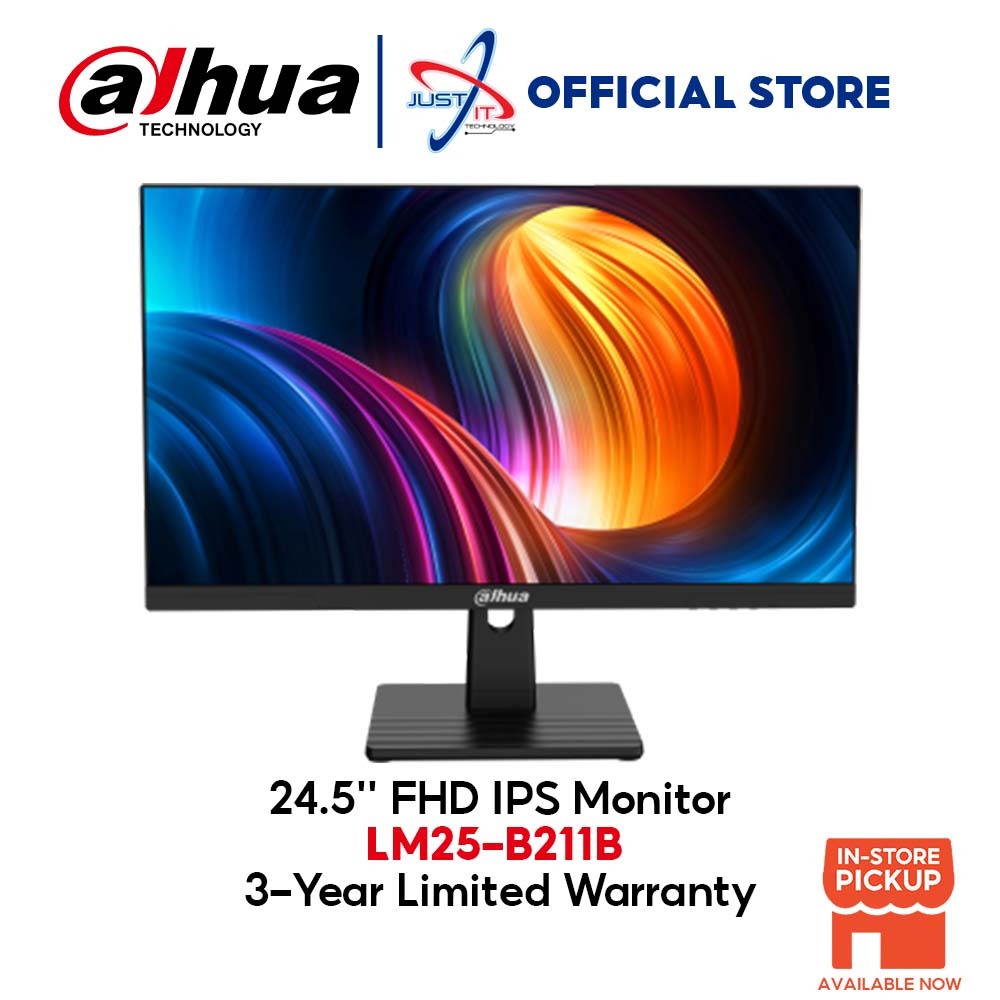 DAHUA LM25-B211B (120HZ) / LM25-B221B (144Hz)24.5" FHD MONITOR ( 24.5" IPS FHD / 1MS / HD MI ...