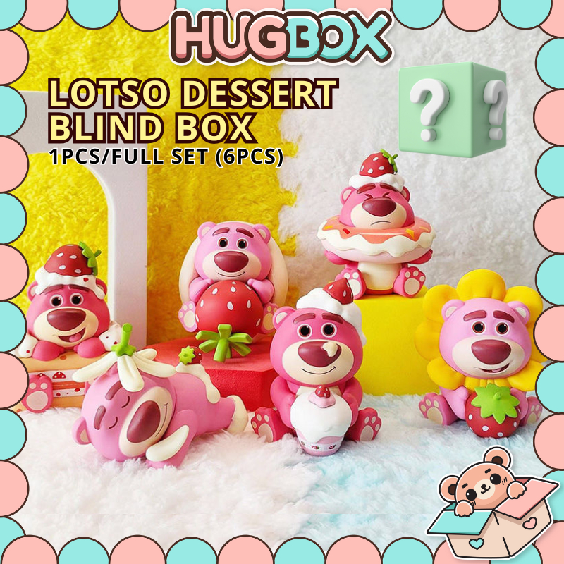 🌈HugBox Lotso Blind Box Set Lotso Box Figure Miniso Lotso Car ...