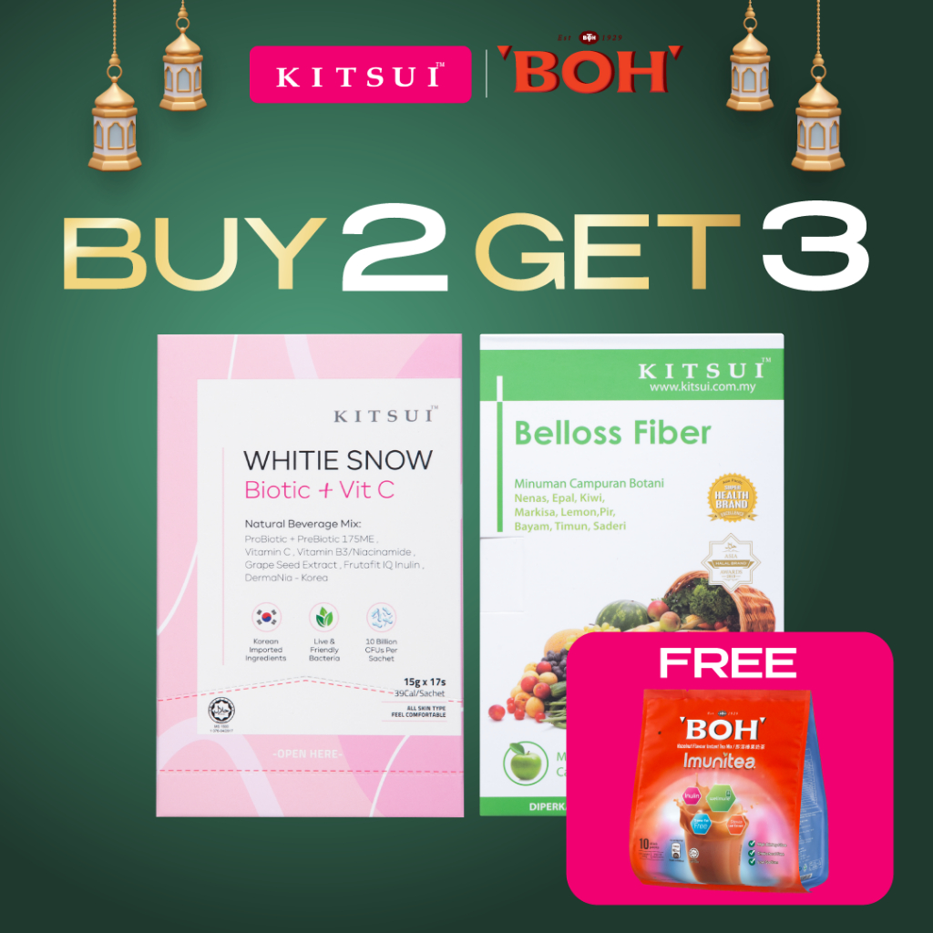 [BUY 2 GET 3 BOH & KITSUI] BUY KITSUI Whitie Snow + KITSUI Belloss ...