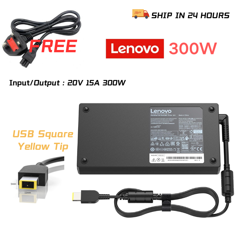 LENOVO 300W Power Adapter Charger For lenovo Legion 5 7 S7 Pro5 Pro5i ...
