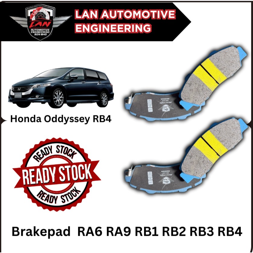 HONDA ODYSSEY (REAR) BRAKE PAD RB1/RB2/RB3/RB4/RN8 (2003-2013) | Shopee ...