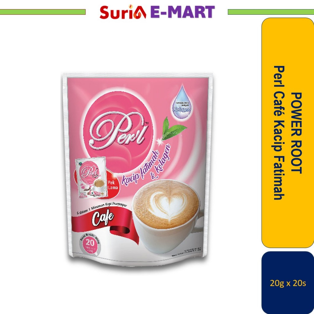 Power Root Perl Café Kacip Fatimah 20g x 20s | Shopee Malaysia