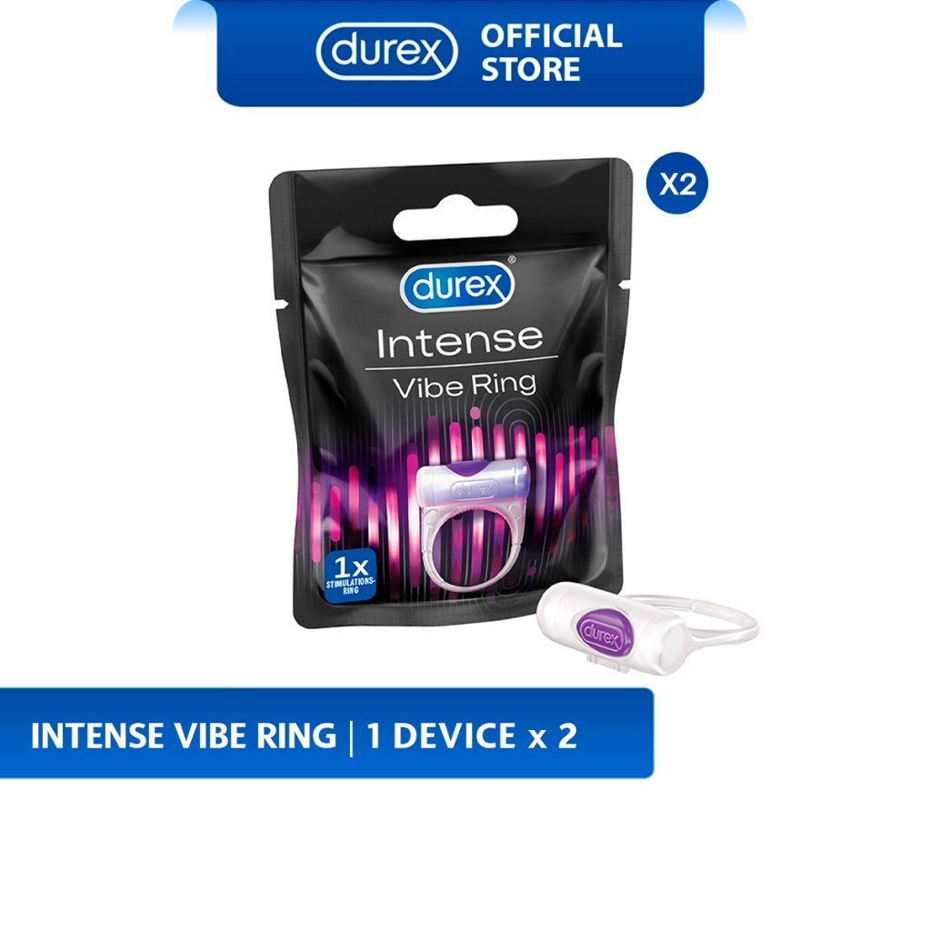 [Bundle Deal] Durex Intense Vibe Ring (Silent Vibrating/ Vibrator Ring ...