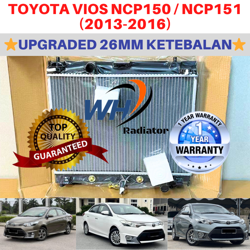 TOYOTA VIOS NCP150 NCP151 (26mm)Double Layer TOP QUALITY AUTO/MANUAL ...