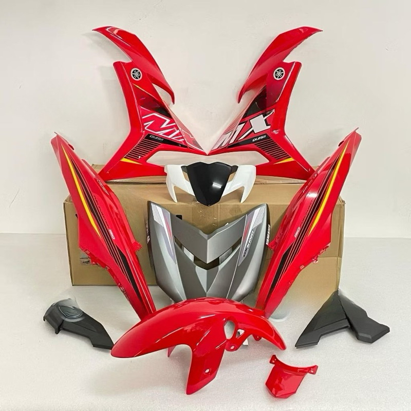 COVERSET Y15 V1 V2 V3 INDONESIA MX KING 2022 MERAH INDONESIA MX RED ...