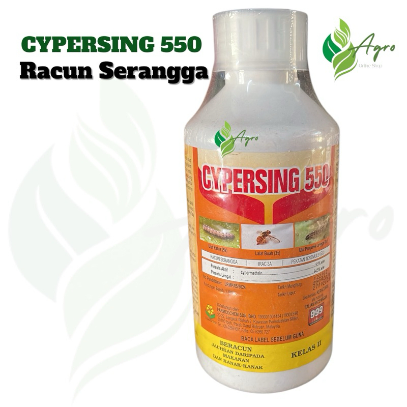 1L Cypersing 550 Cypermethrin 5.5% Racun Serangga Insecticide | Shopee Malaysia