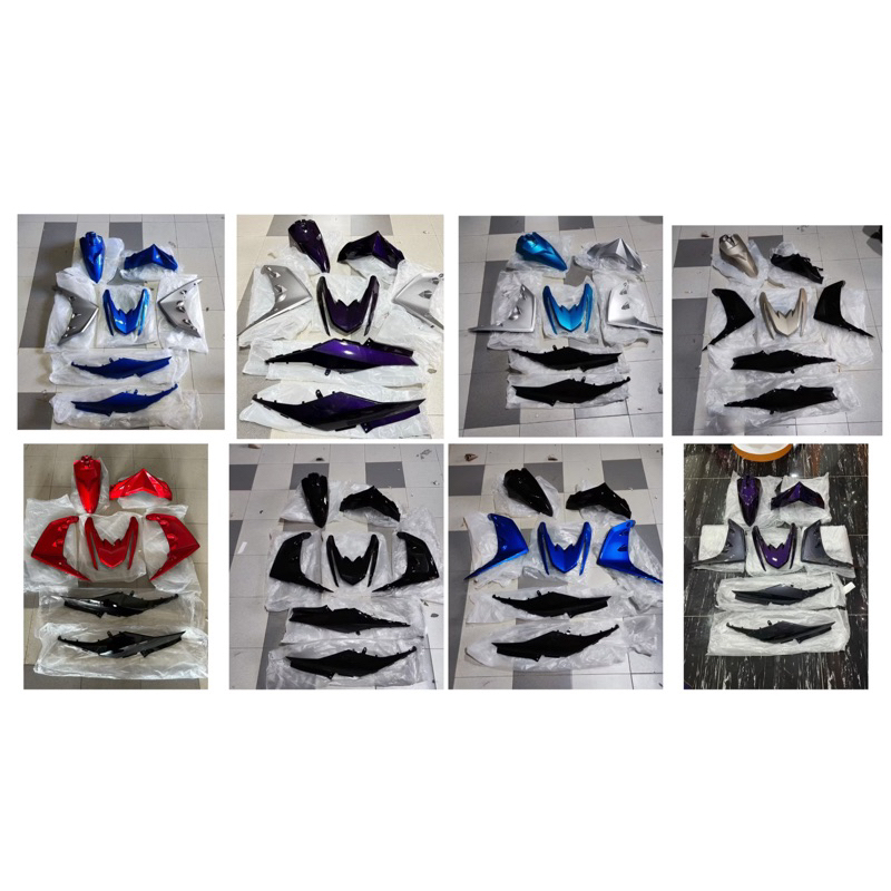 Cover Set Coverset (HLD) Yamaha Ego Solariz 125 Egosolariz125 Ego ...