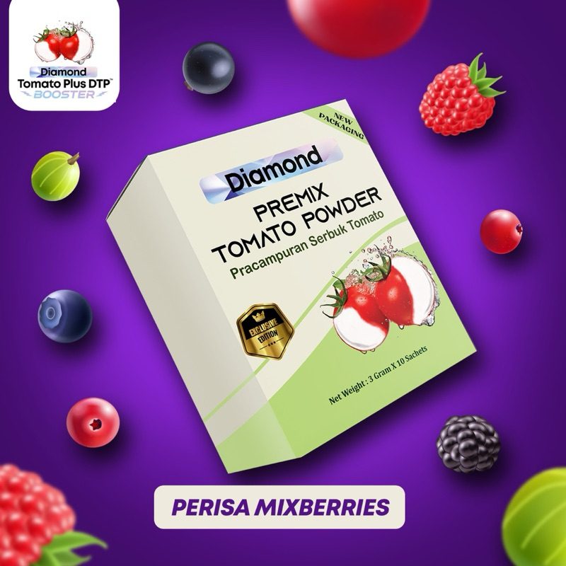 Diamond Tomato Plus DTP Raya 2025 New flavour | Shopee Malaysia