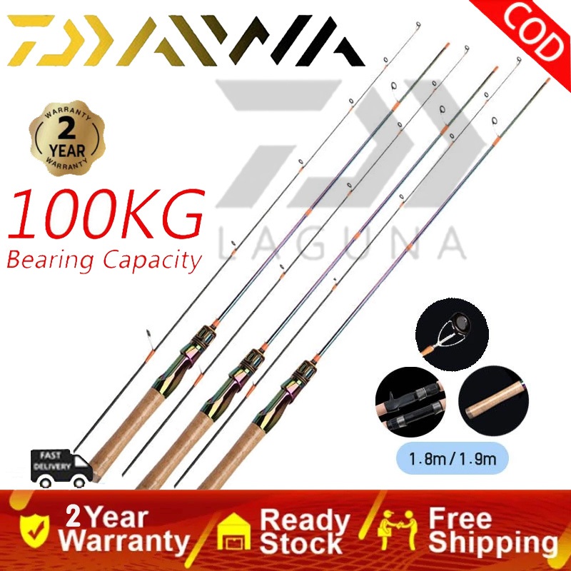 DAIWA Rod Spinning Joran Batang Pancing Rod Casting Fishing Rod MH Power 50KG Max Drag Jigging ...