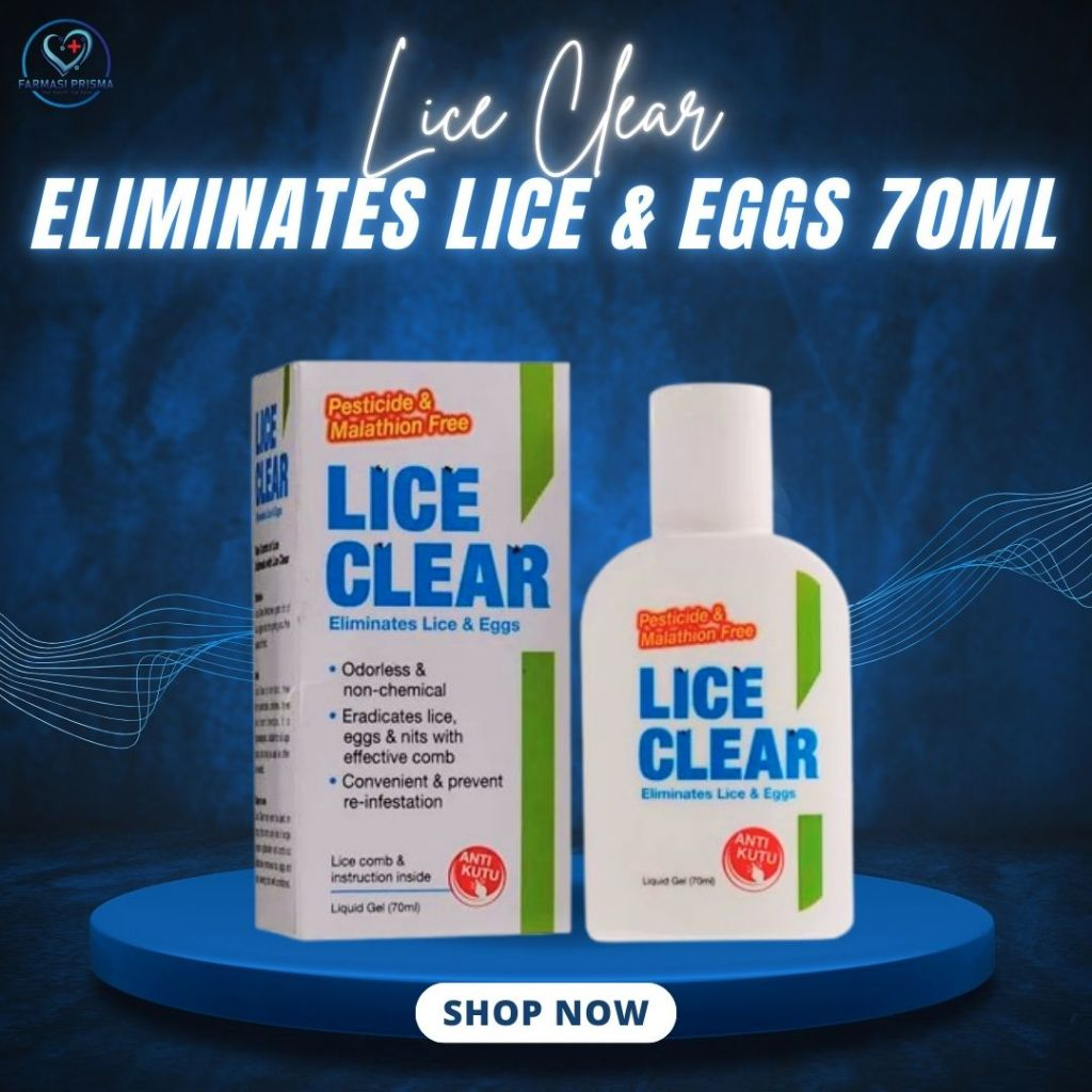 LICE CLEAR 70ML / UBAT KUTU [EXP : 10/2026] | Shopee Malaysia