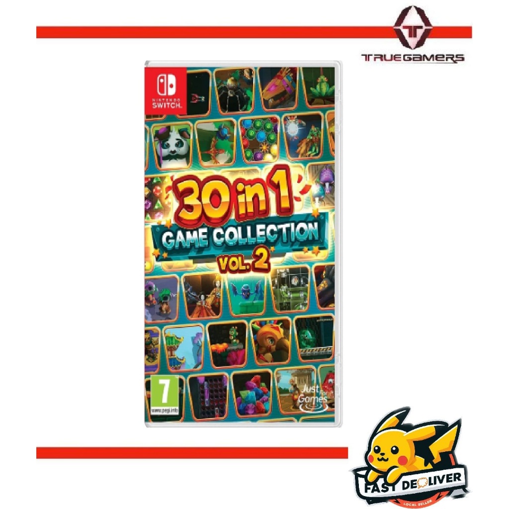 Nintendo Switch 30 in 1 Game Collection Vol 2 | Shopee Malaysia