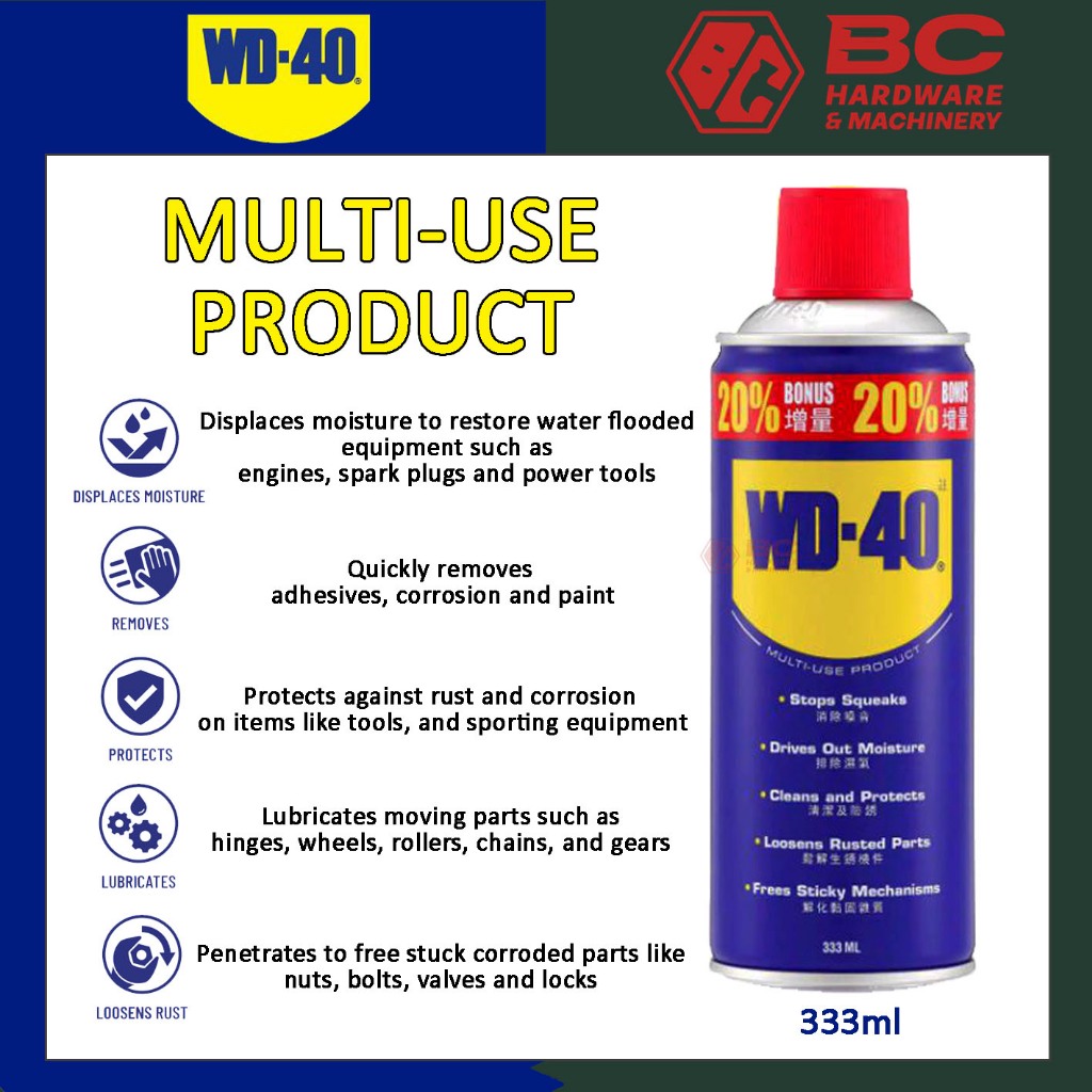 WD-40 Multi-Use Product 333ml (Anti-Rust Spray) | Shopee Malaysia