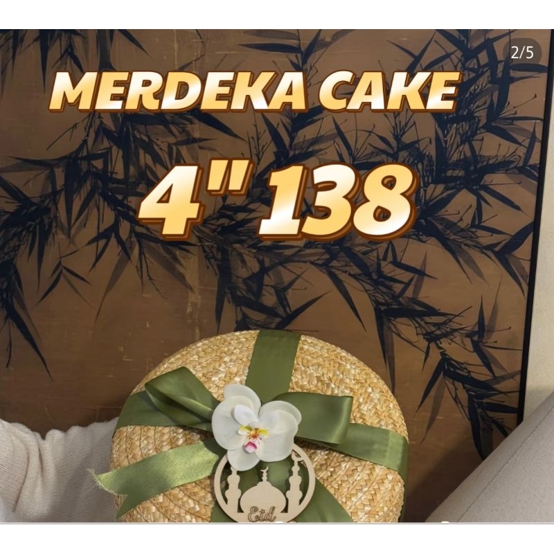 CODE B057 MERDEKA CAKE HARI RAYA 4138 | Shopee Malaysia