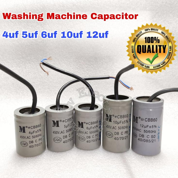 Heavy Duty 4uf/5uf/6uf/8uf/10uf/12uf/15uf CBB60 Capacitor Semi Auto ...