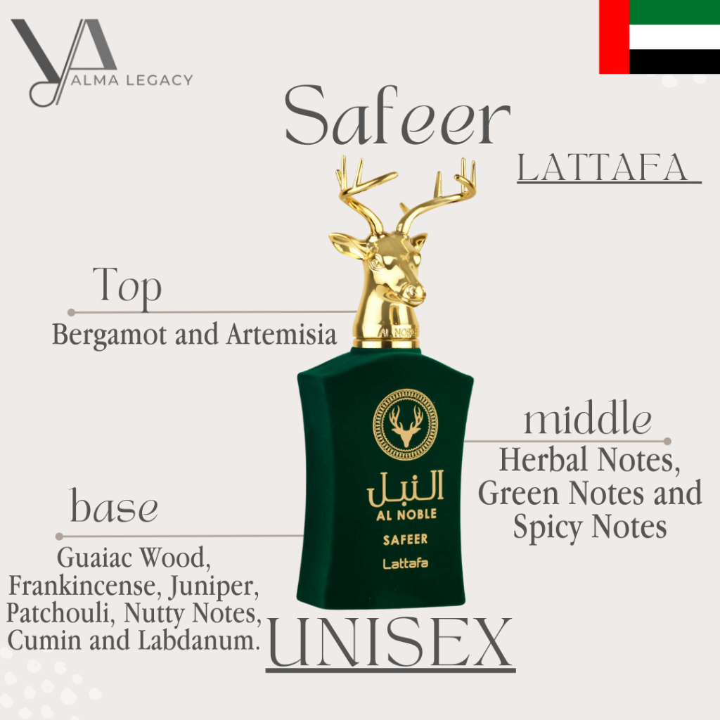 Lattafa Lattafa Safeer Al Noble Arabic perfume | Shopee Malaysia