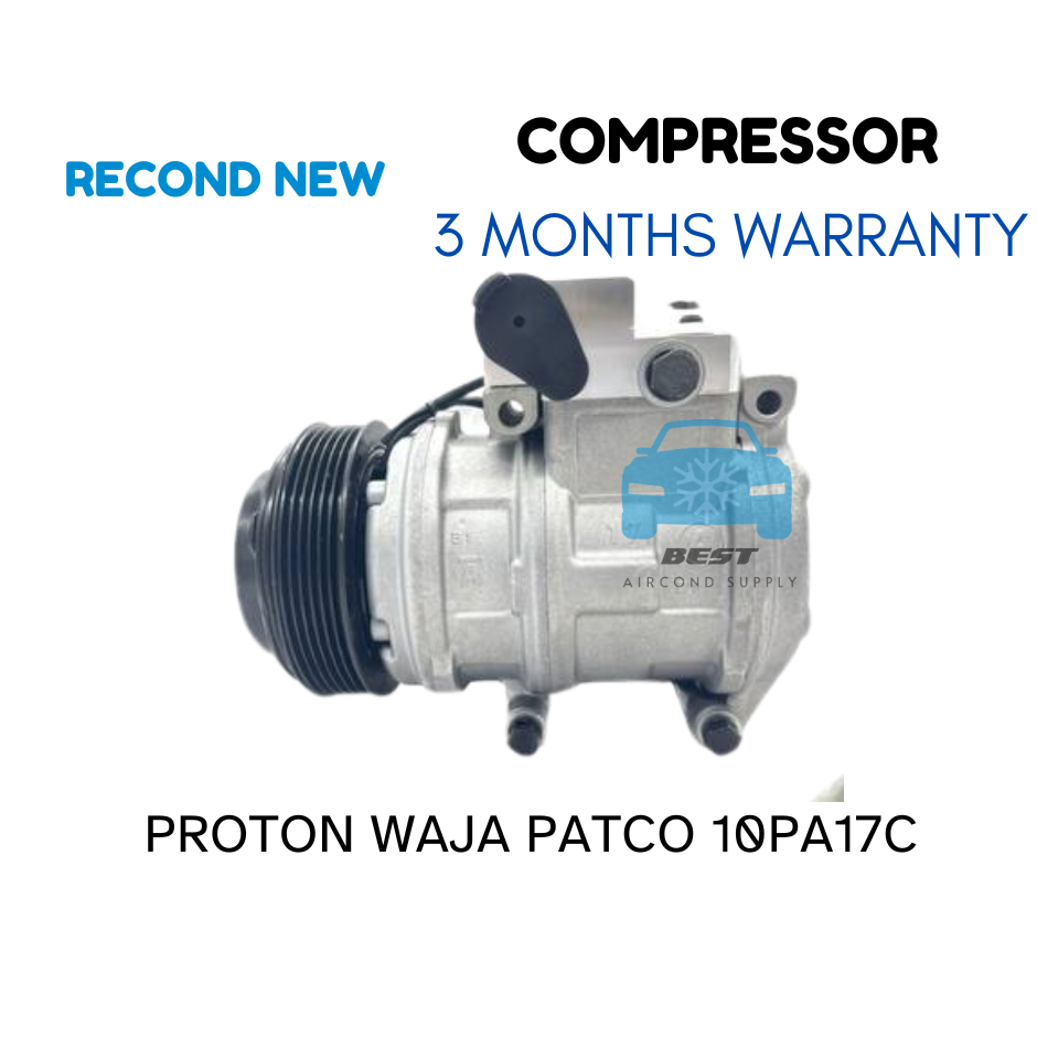 Aircond Compressor 17C Proton Waja Patco System Modified to Denso ...