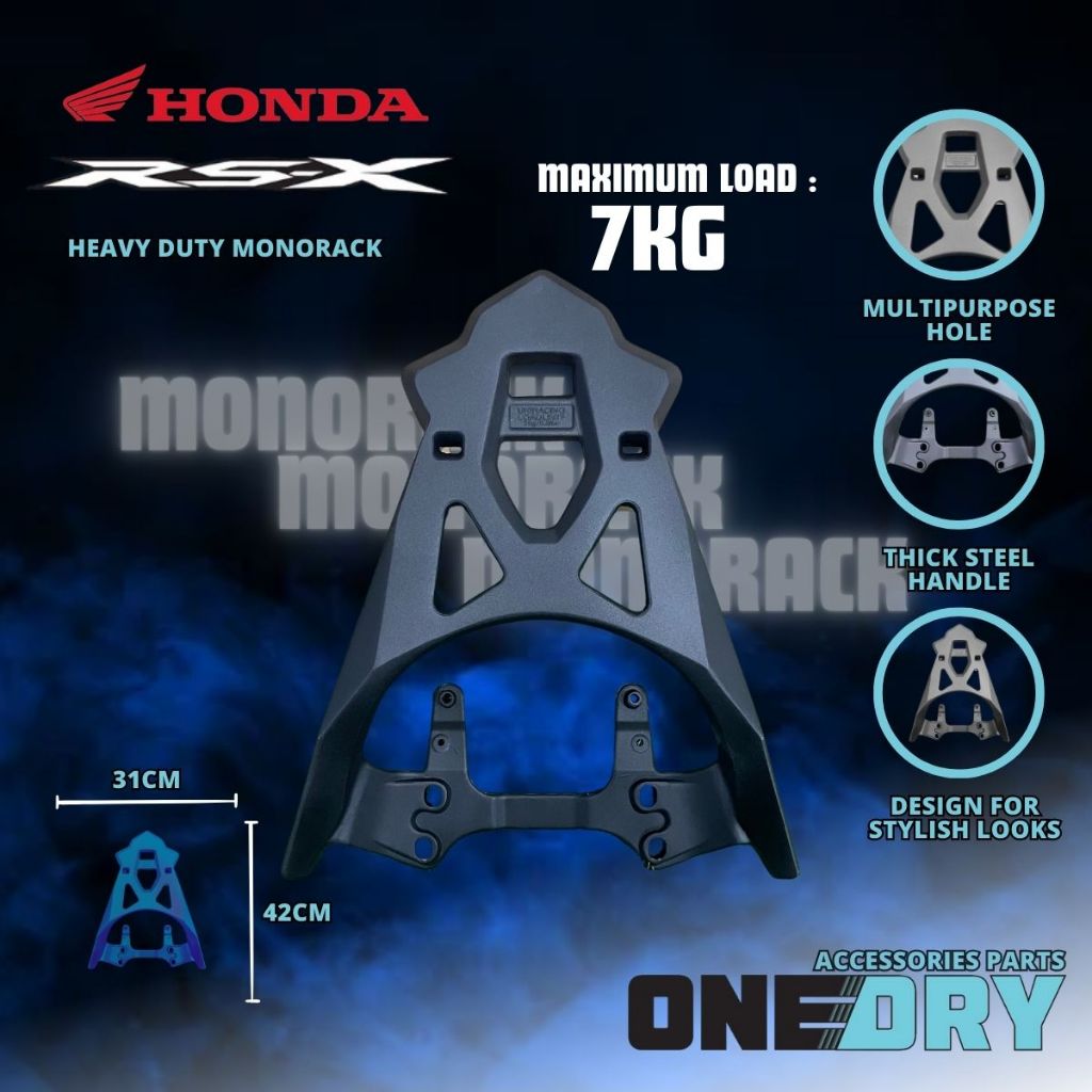 ONEDRY Rsx Monorack Motorcycle Rear Rack HONDA Rsx 150 Tailstock Rack ...