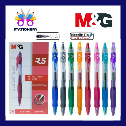 *Original* M&G R3/R5 0.5 0.7 Gel Pen- 1 pcs / Gel Pen Murah [READY ...
