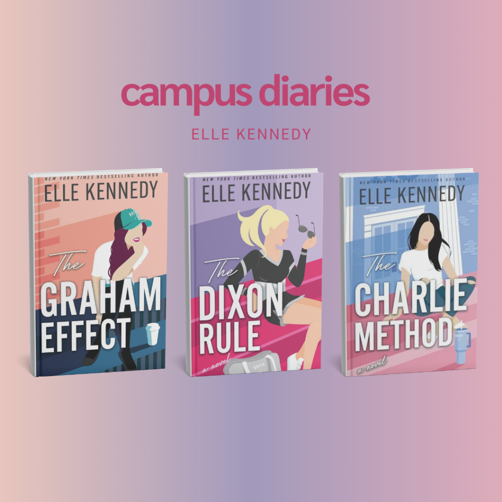 SET campus diaries series by elle kennedy dixon rule graham effect ...