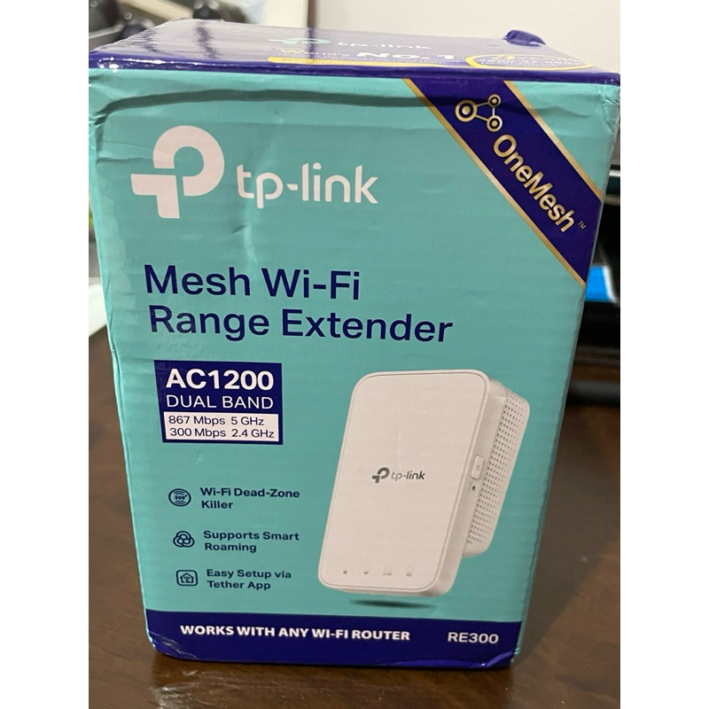 Tp Link Mesh WiFi Range Extender RE300 secondhand | Shopee Malaysia