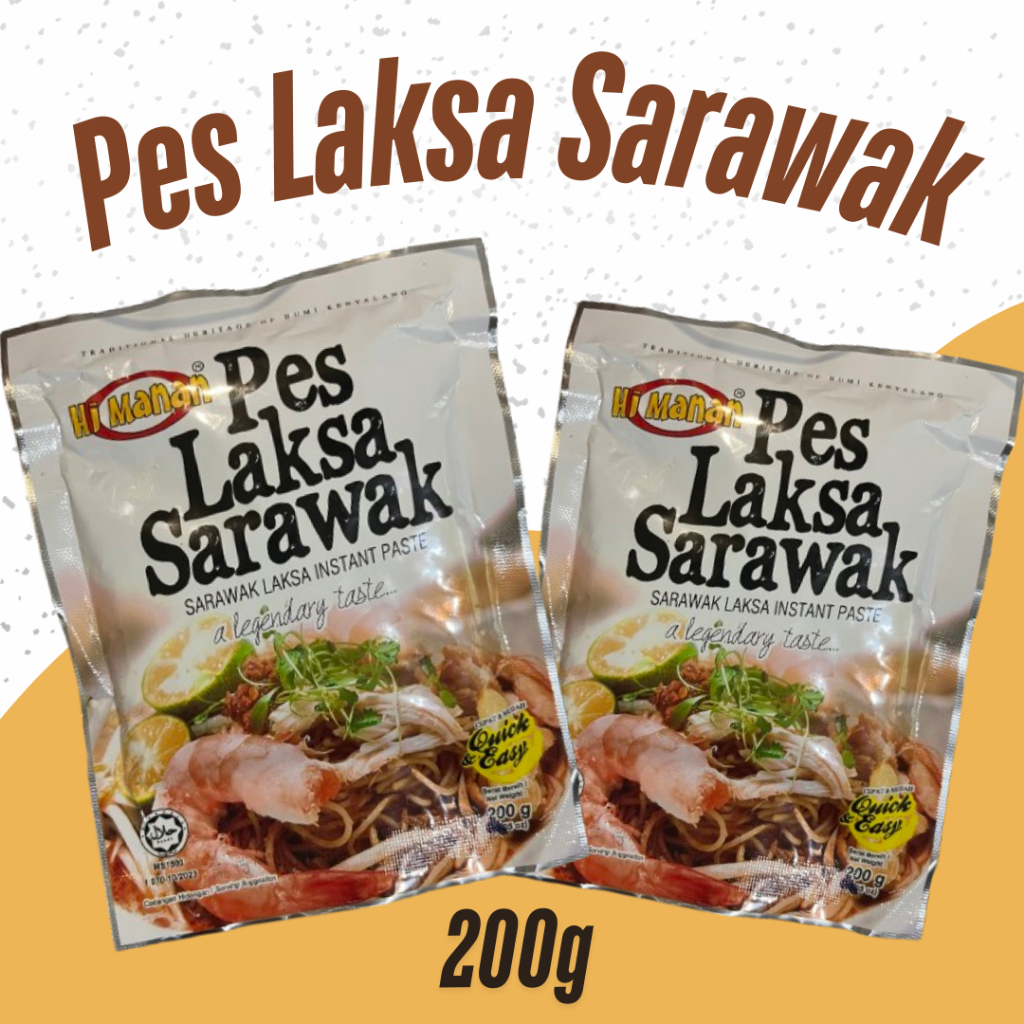 Pes Laksa Sarawak Hj Manan 200G | Shopee Malaysia