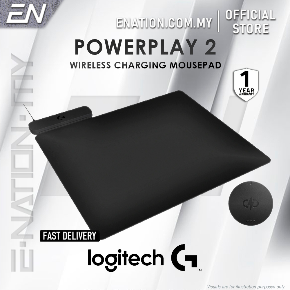 Logitech G POWERPLAY 2 Wireless Charging Mouse Pad | Compatible ...