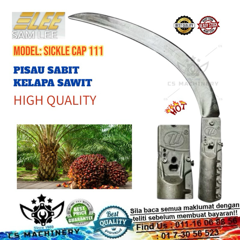 🔥 Heavy Duty Sickle 111 💥 100% Original Sabit Kelapa Sawit 111 💥 Taji Set/Full Set | Shopee Malaysia