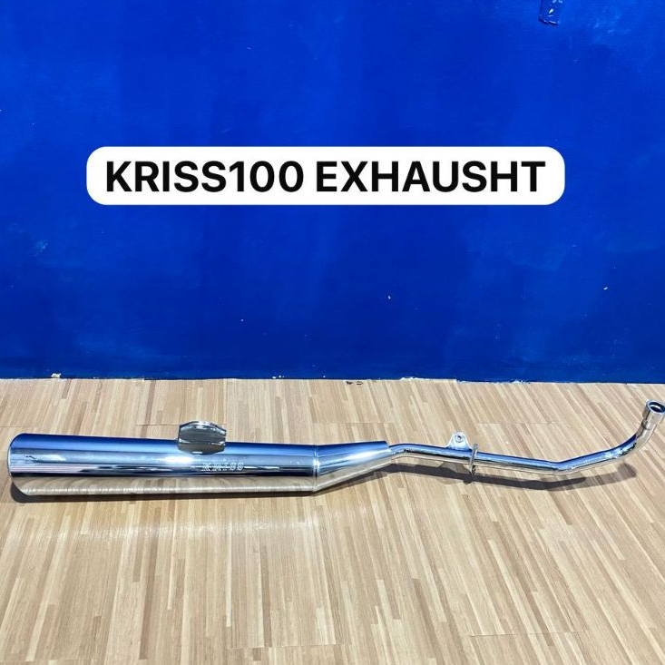 MODENAS KRISS100 EXHAUST PIPE MUFFLER PIPE EKZOS PIPE EZOS PIPE ASSY KRISS 100 KRISS-100 MODENAS ...
