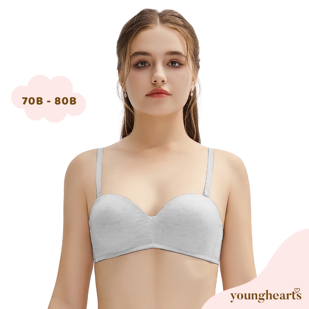 Young Hearts Cozy Melange Multiway Push Up Bra Y23-20218 | Shopee Malaysia