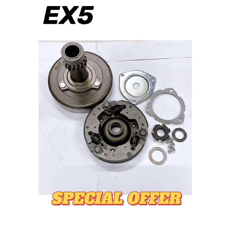 HONDA EX5 AUTO CLUTCH HOUSING SET WITH GASKET & SCREW SET | Shopee Malaysia