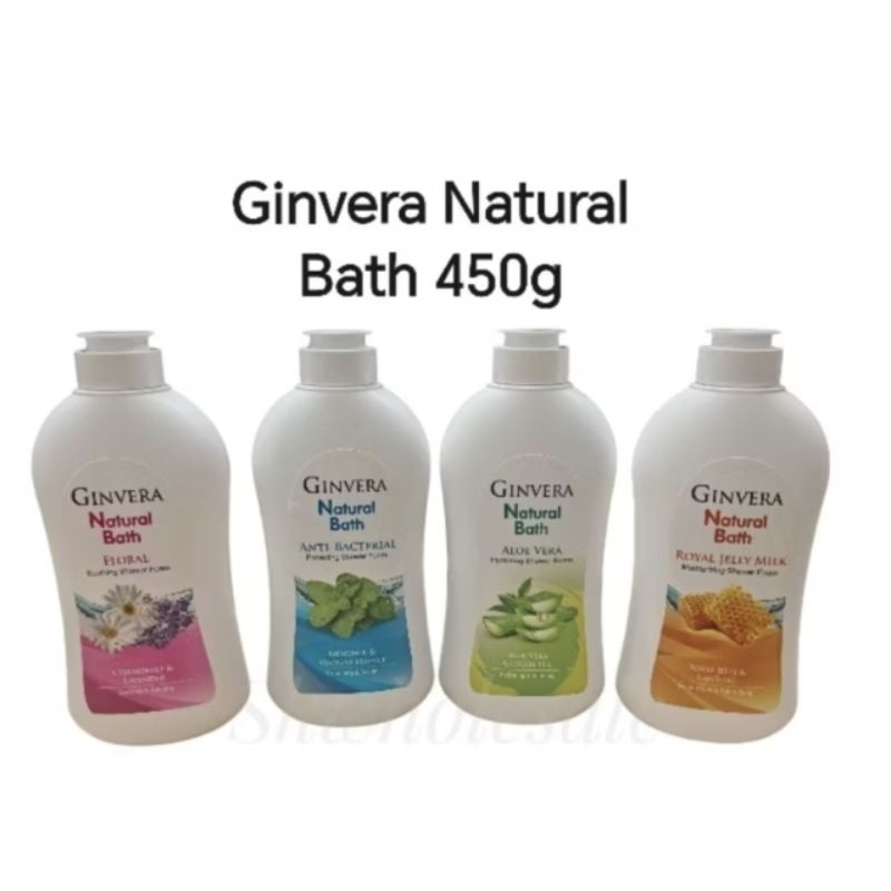 Ginvera Natural Bath 450g (1pcs) | Shopee Malaysia