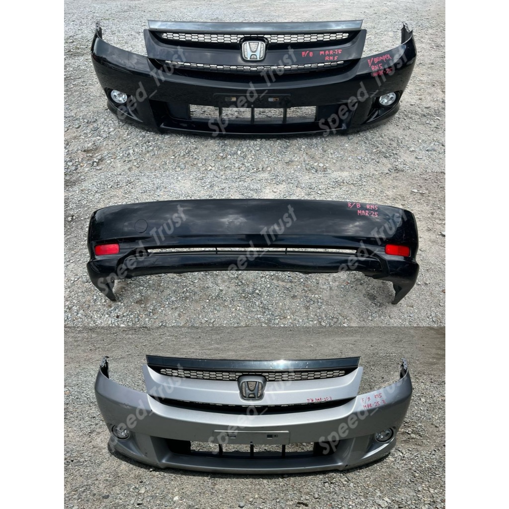 JDM Used Original Front Rear Bumper Grille Grill Sarung Spotlight Lamp ...