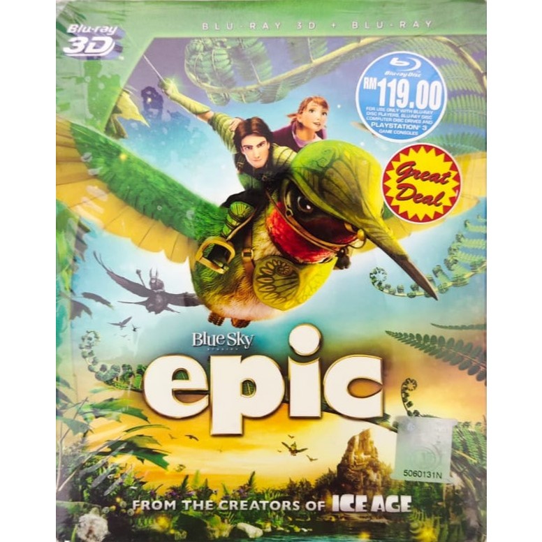 Blue Sky Epic (Blu-Ray) | Shopee Malaysia