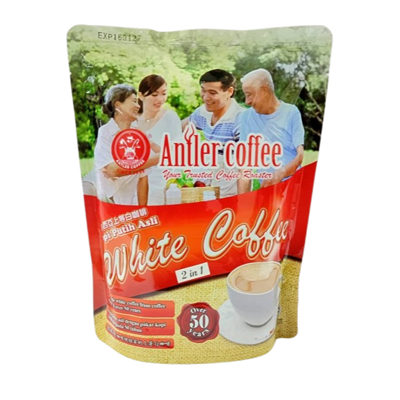 Sachet - Antler® White Coffee 2 in 1 (No Sugar) | Shopee Malaysia