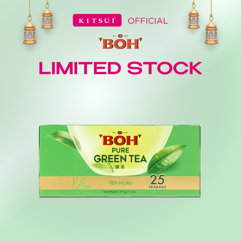 TEA BOH Pure Green TeaBag 25's | Shopee Malaysia