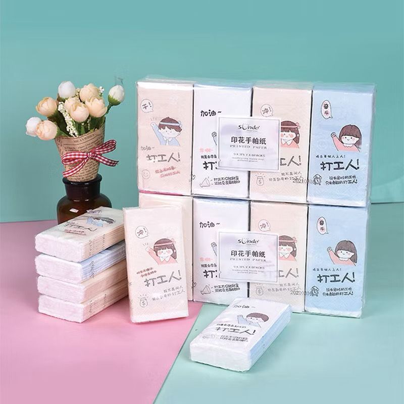 【8 Packs /9 Sheets x 3-Ply】Work Buddy Tissue/ Facial Tissue Quality ...