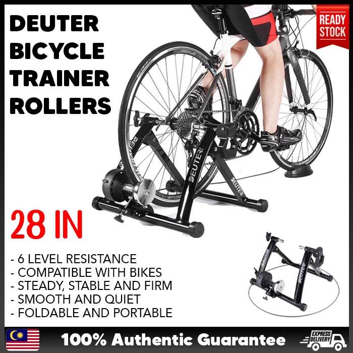 DUETER Bike Trainer MT04 Basikal Indoor Exercise MTB RB Roller Bicycle ...
