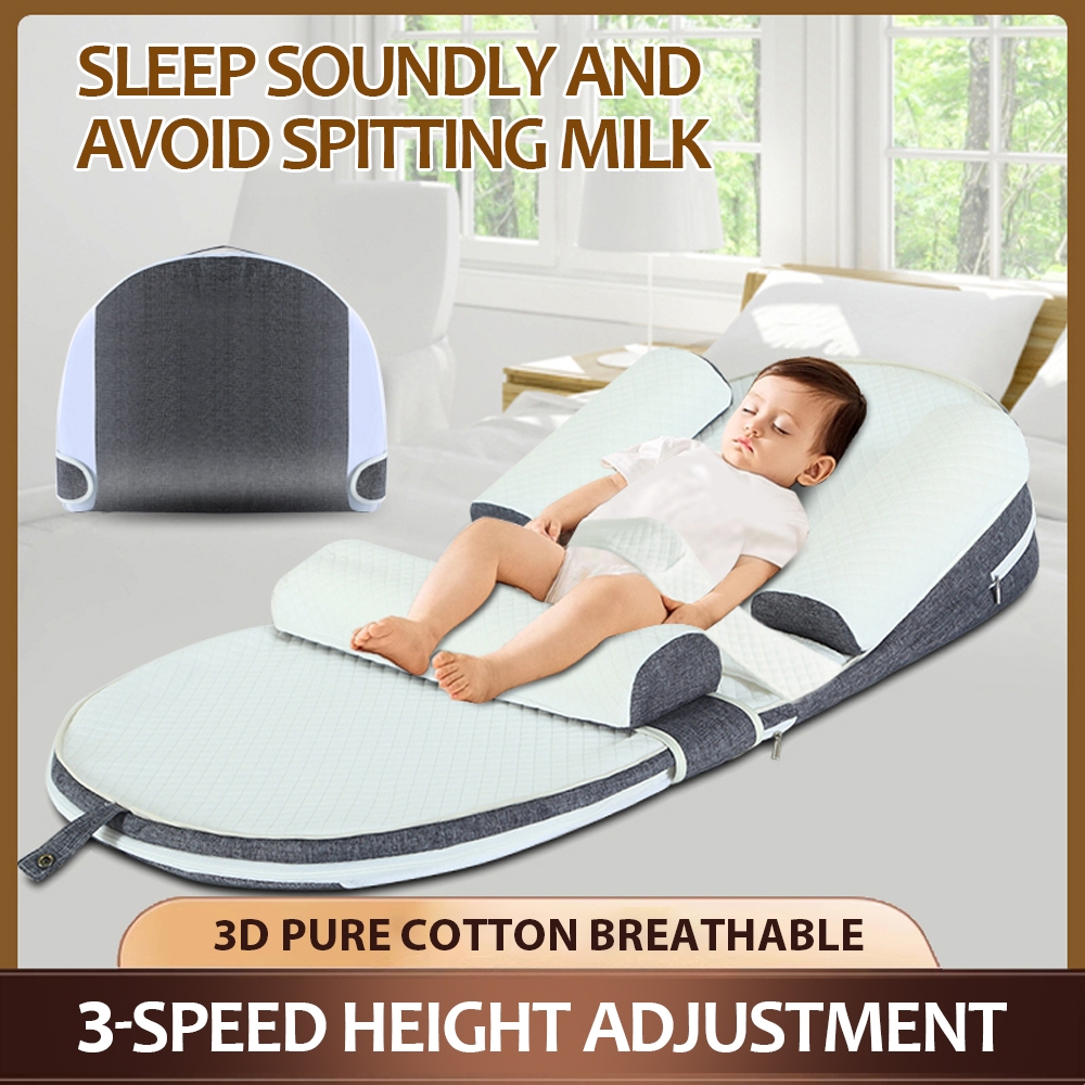Kid Pillow To Prevent Flat Head Nursing Pillow Anti Milk Choking Slope ...