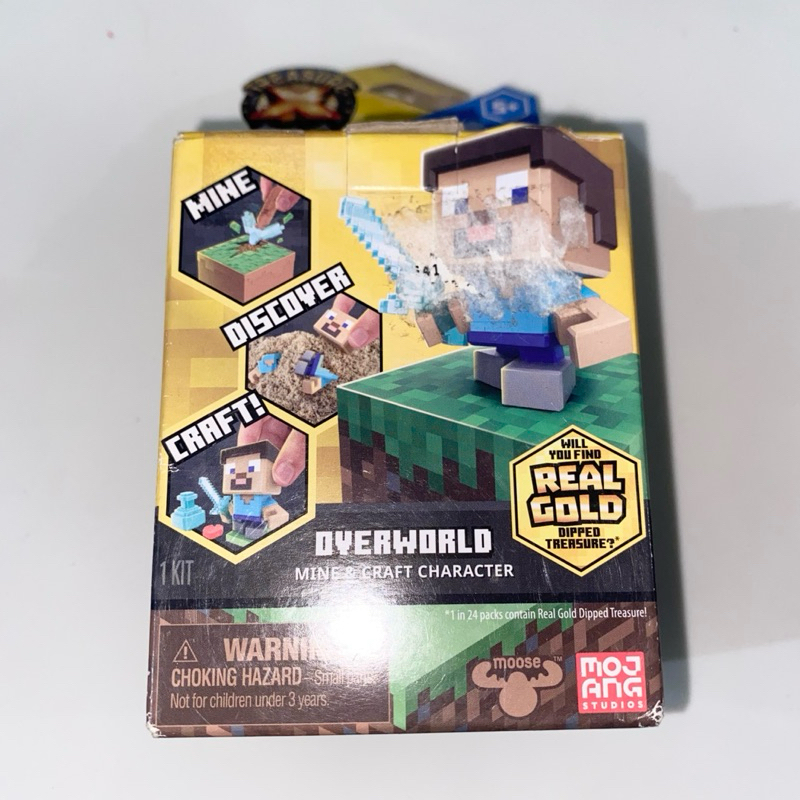 TREASURE X MINECRAFT Overworld Mine & Craft Mini Figure Character Real ...
