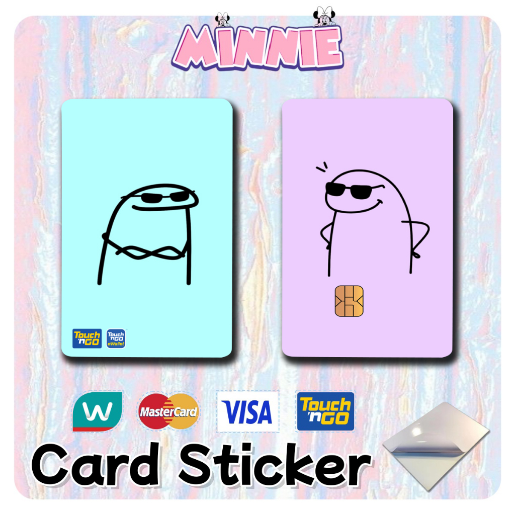 [ Flork ] Touch n Go Card Sticker Cover TNG Card/NFC Card/Watsons Card ...