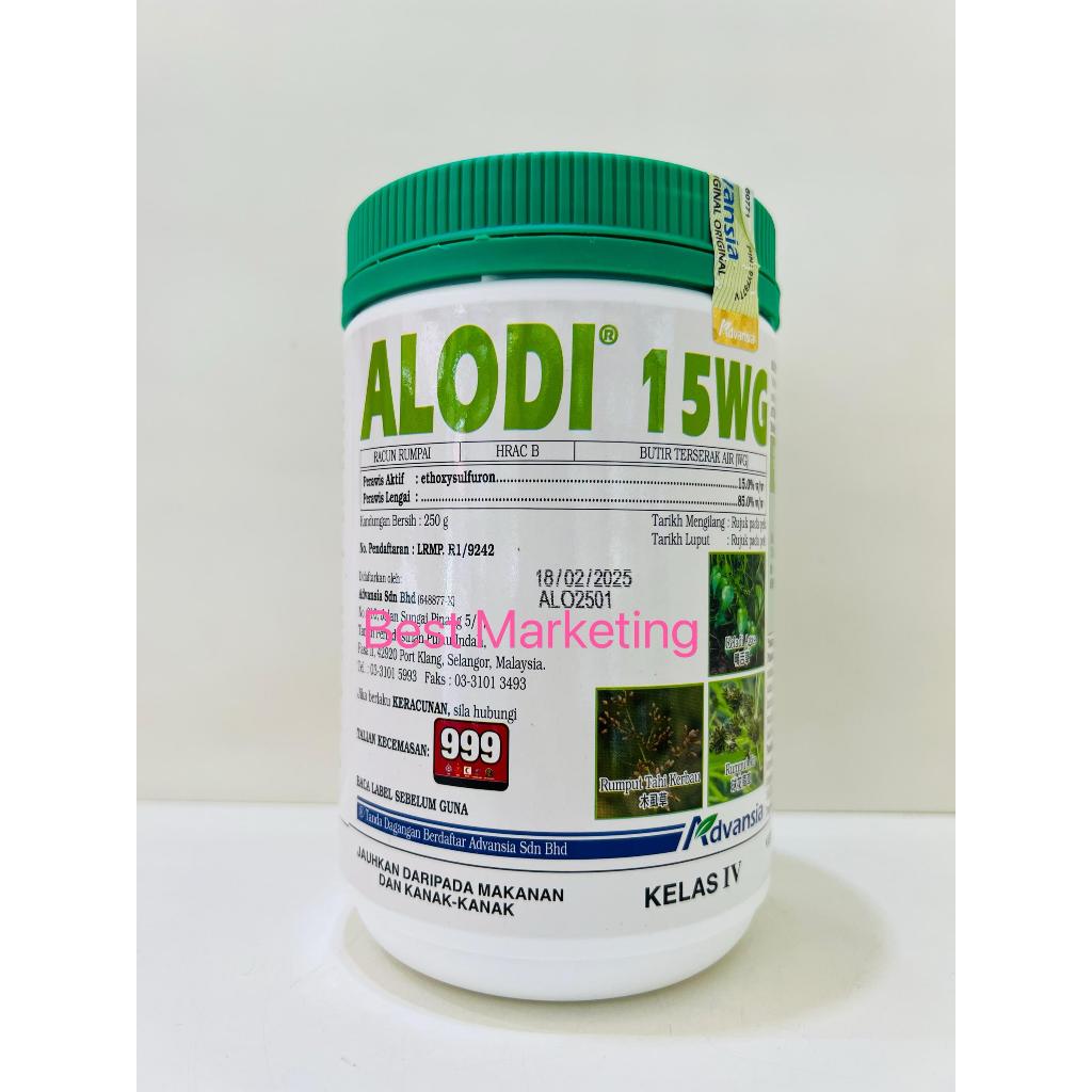 250G ALODI 15WG / Advansia Ethoxysulfuron 15% / Keladi agas | Shopee ...