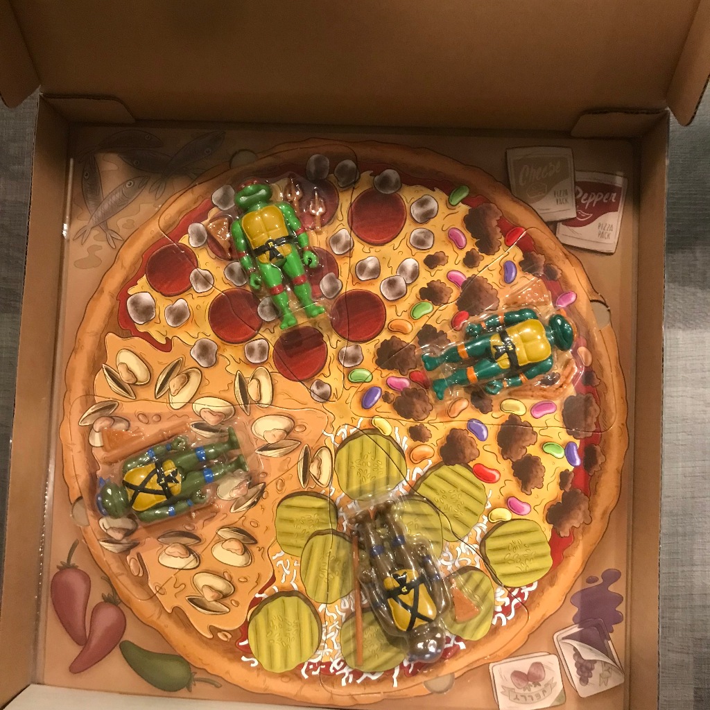 Super7 ReAction Figure Teenage Mutant Ninja Turtles TMNT Pizza Box SDCC ...