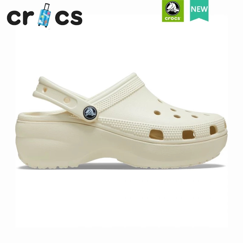 Crocs UNISEX CLASSIC CLOG Crocs Slippers CLASSIC PLATFORM CLOG Thick ...